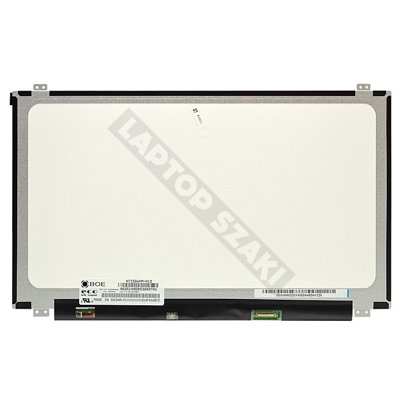 BOE 15.6" SLIM-LED HD 30 PIN kijelző - NT156WHM-N12