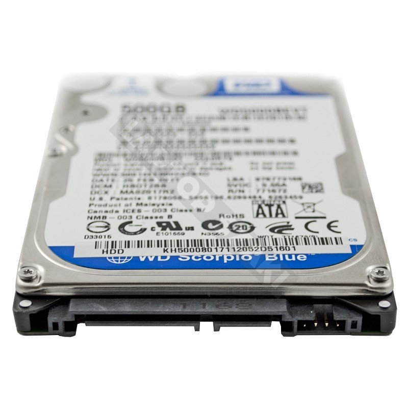WD WD5000BEVT 500GB SATA 2,5" gyári új laptop winchester