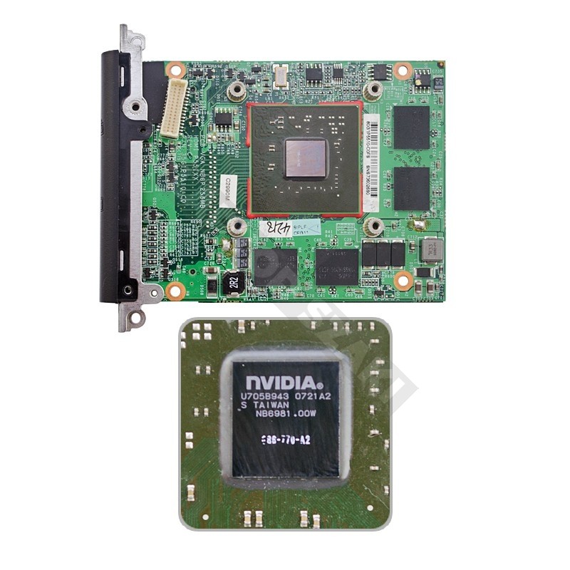 NVIDIA GeForce Go8600M-GS 256MB videókártya